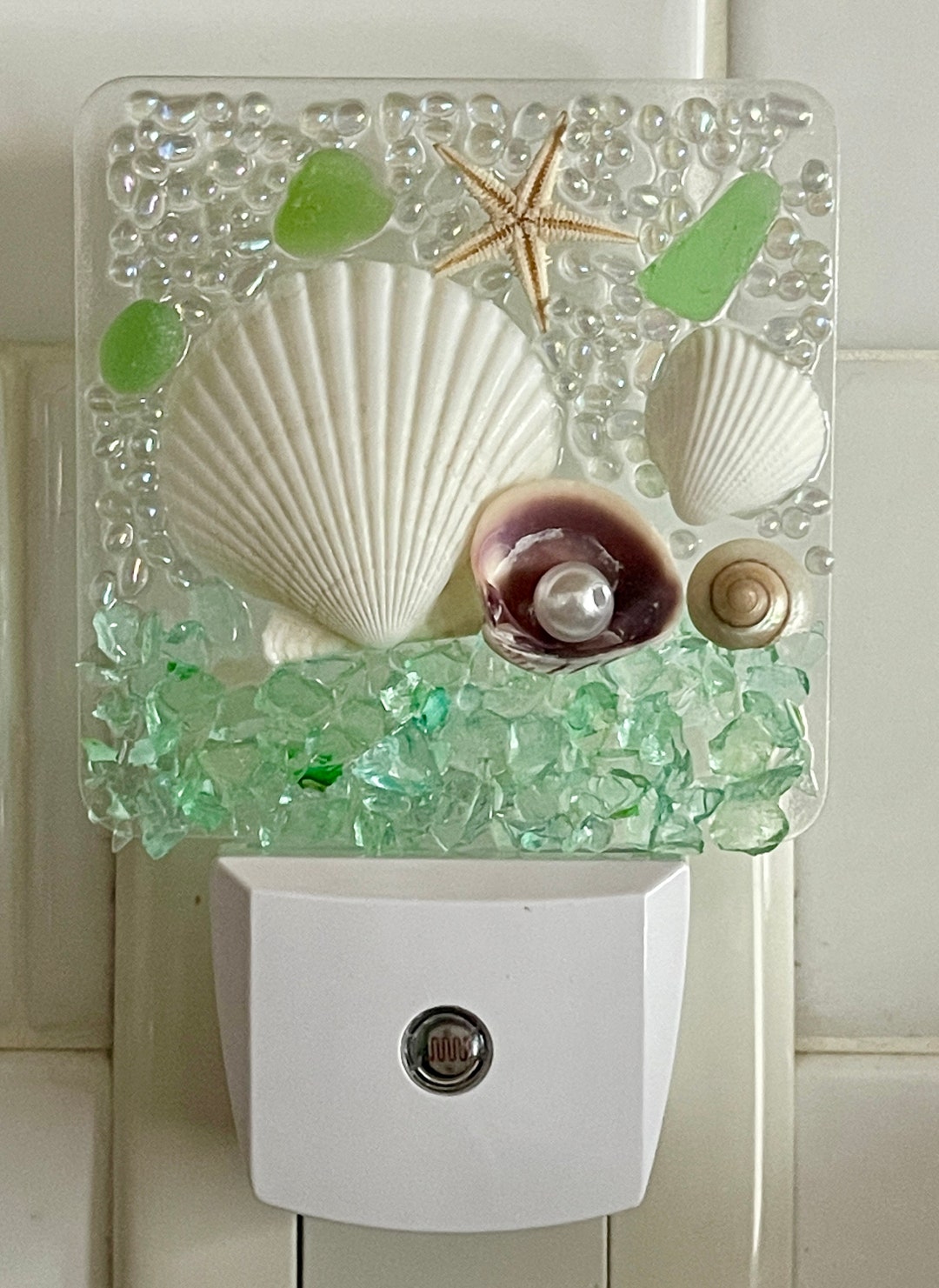 Seashell LED Beach Night Light - Etsy