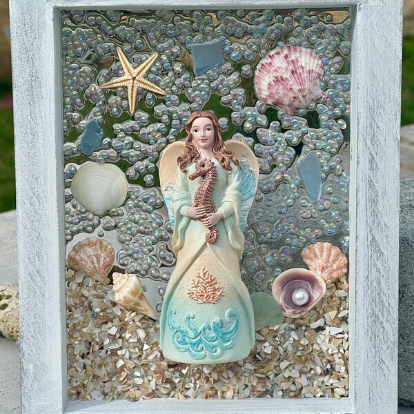 Seashell Angel - Etsy