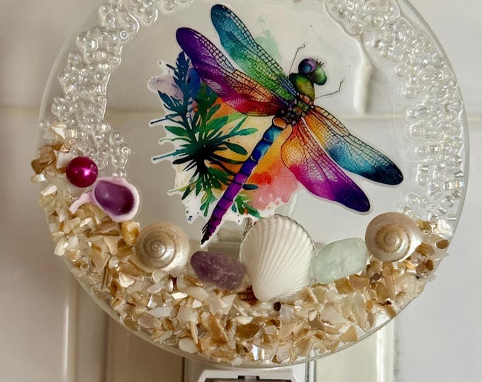 ETSY BEST SELLER NL96 3D Flying Dragonfly Night Light Nightlight - Etsy ...