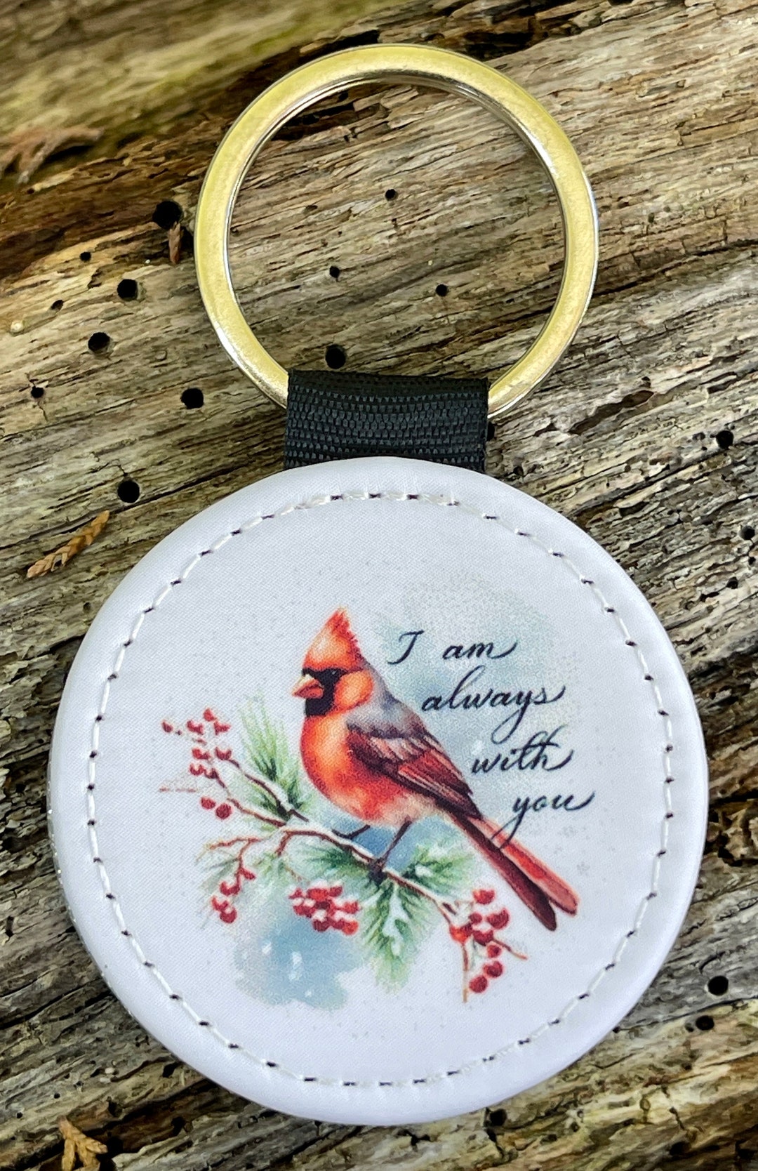 Cardinal Keychain - Etsy