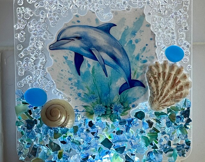 Dolphin LED Beach Night Light - Etsy