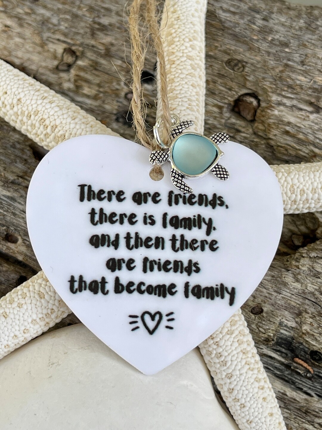 Friendship Sea Turtle Acrylic Ornament - Etsy