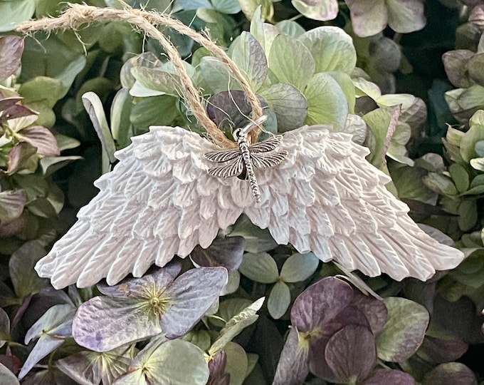 Dragonfly Angel Wings Ornament - Etsy
