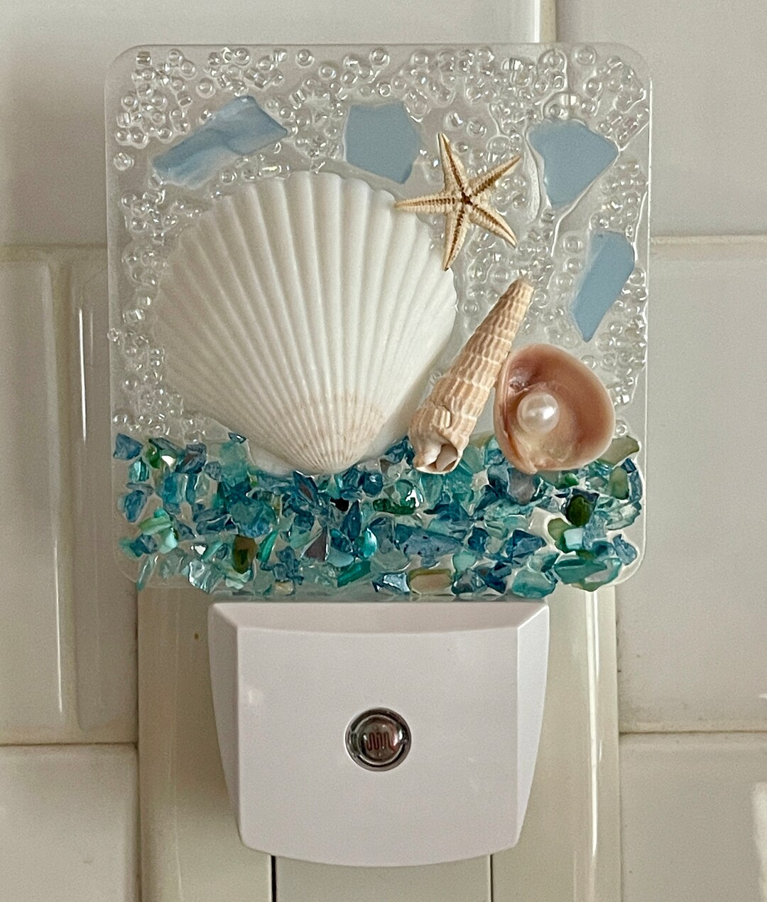 Seashell Beach LED Night Light - Etsy