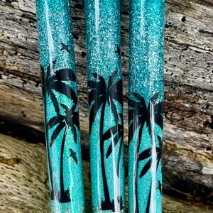 Glitter Palm Tree Pen - Etsy