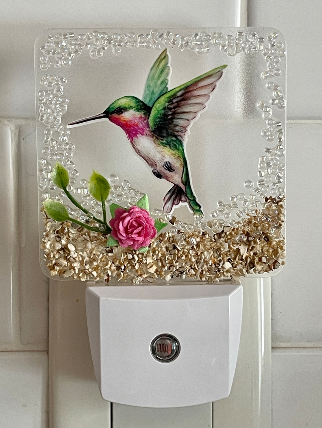 Hummingbird LED Night Light - Etsy