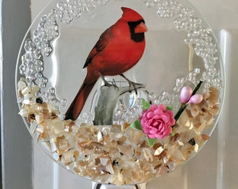 Cardinal Night Light - Etsy