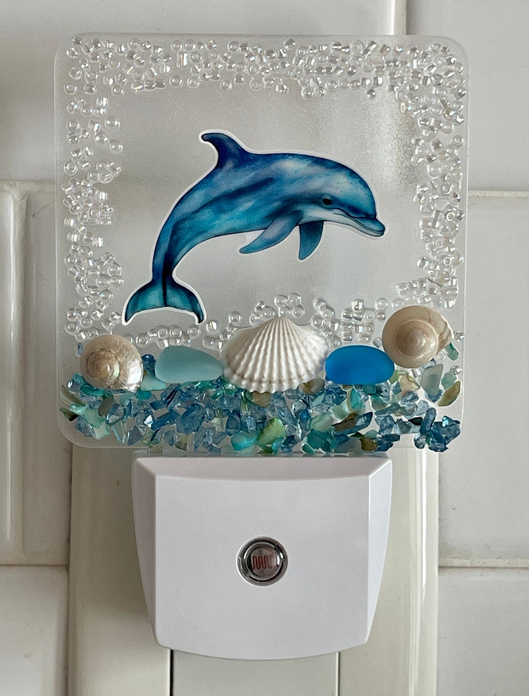 Dolphin LED Beach Night Light - Etsy