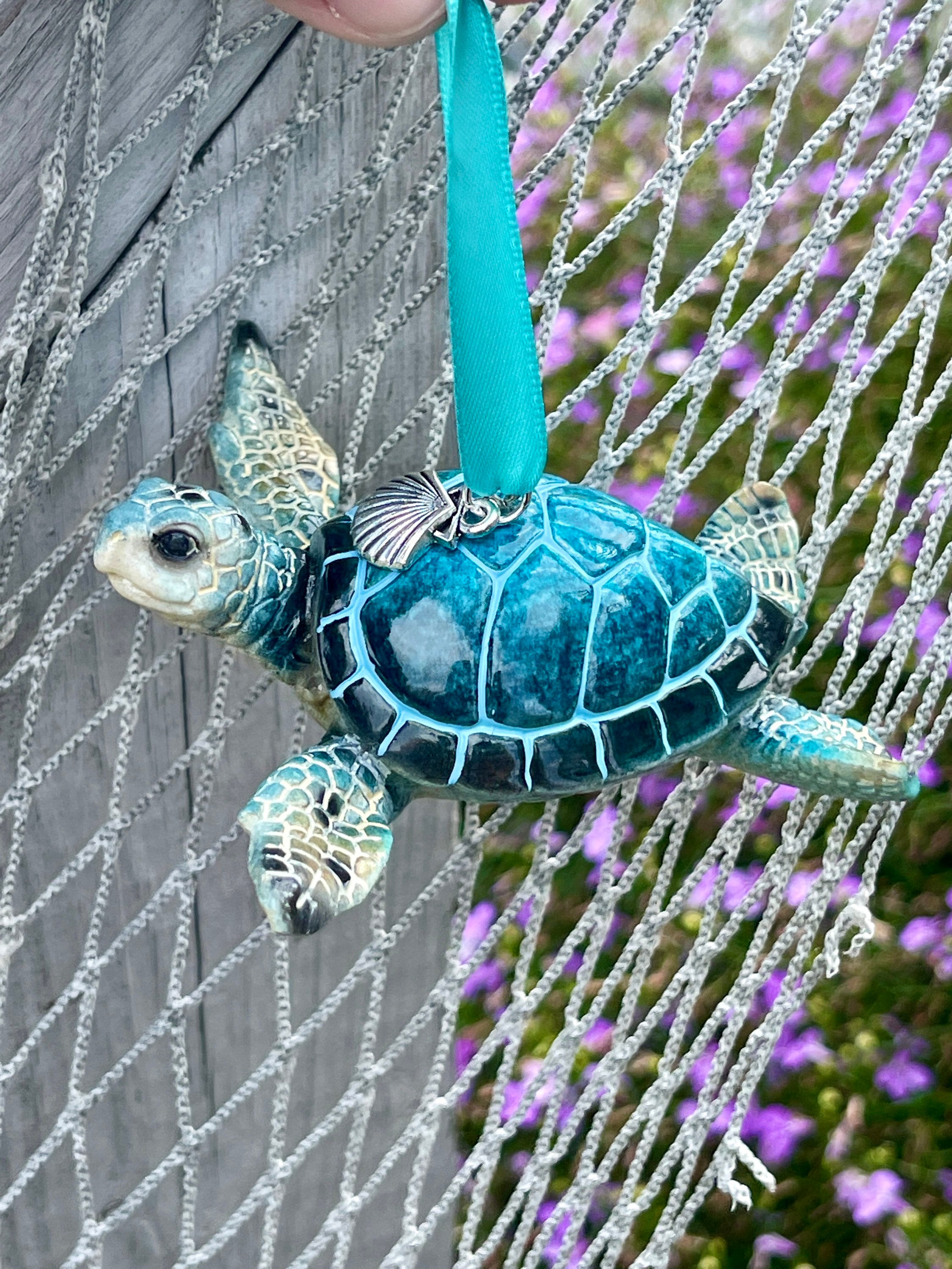 Sea Turtle Ornament - Etsy