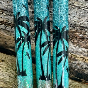 Glitter Palm Tree Pen - Etsy