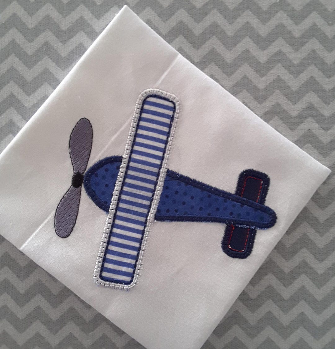 Applique Machine Embroidery Glider Plane - Etsy