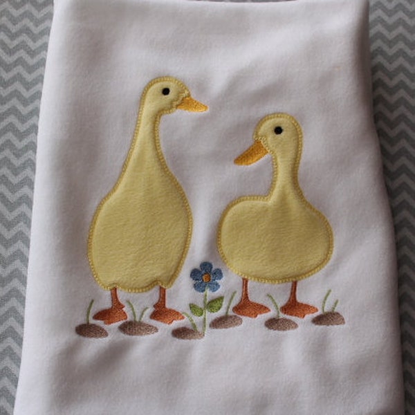 Duck Applique Design - Etsy