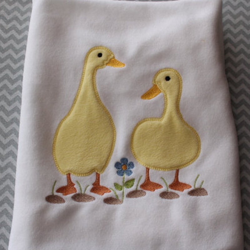 Duck Applique Design - Etsy