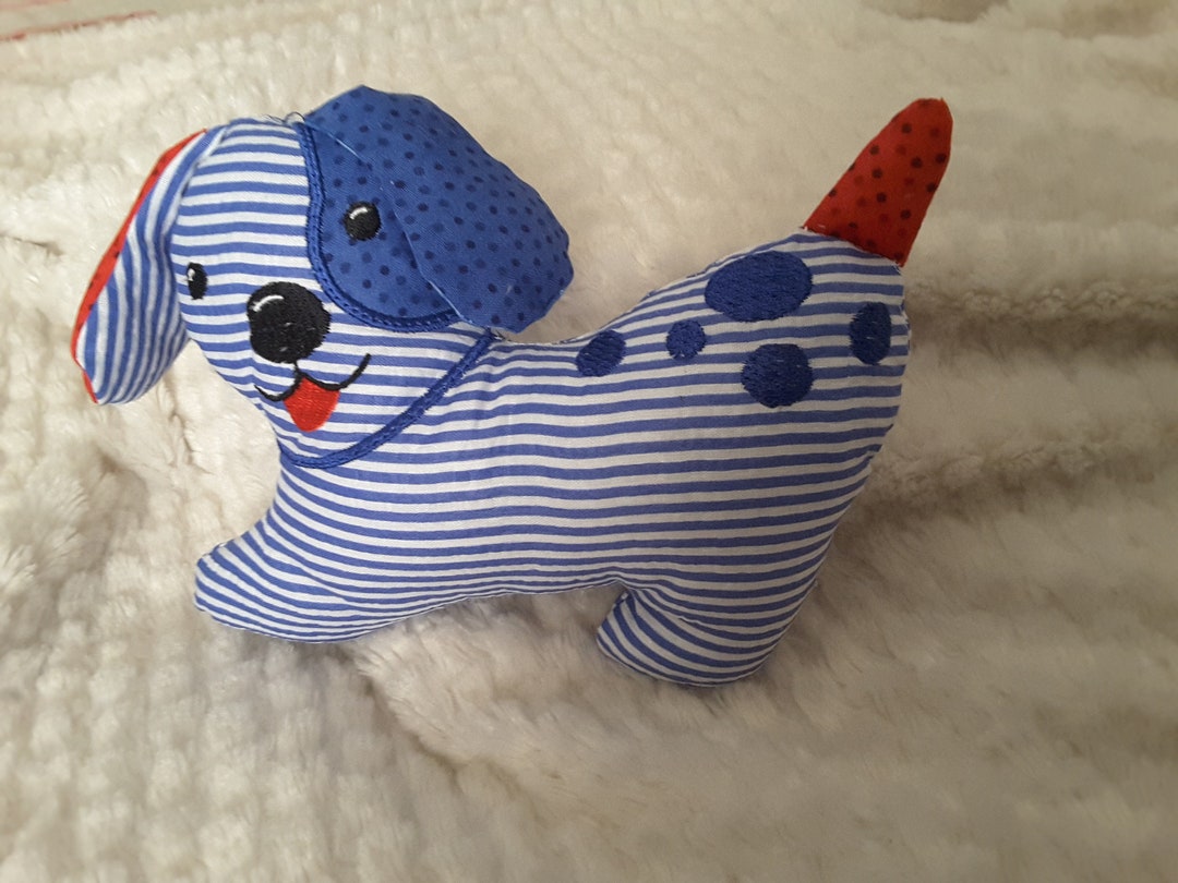 In the Hoop Machine Embroidery Puppy Soft Toy/softie - Etsy Australia
