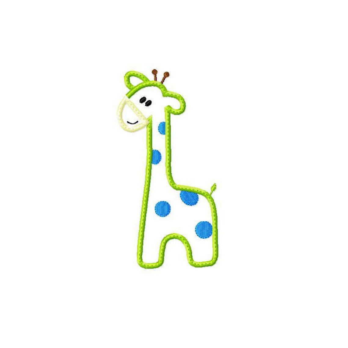 Baby Applique Machine Embroidery Design Giraffe - Etsy