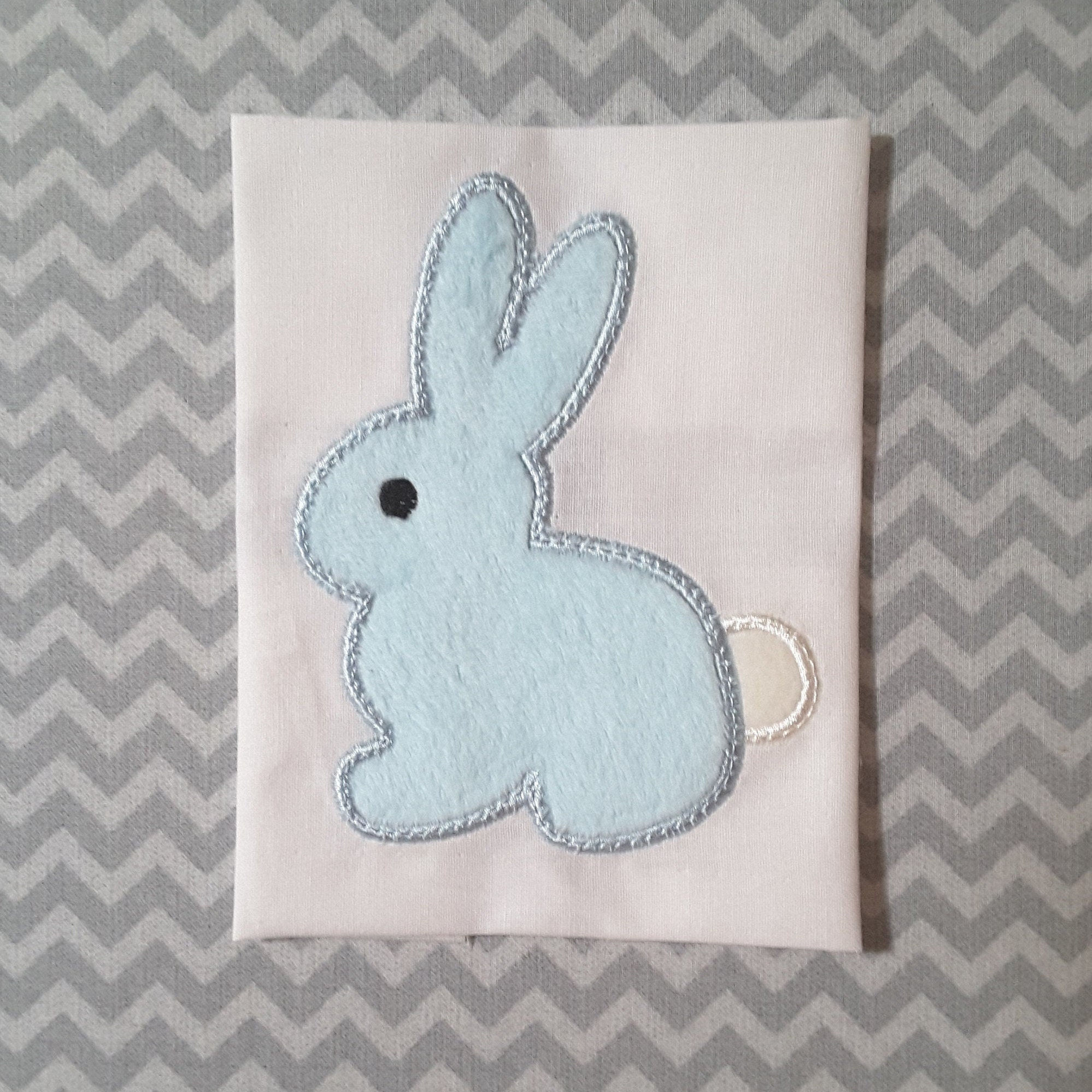 Applique Machine Embroidery Baby Bunny - Etsy