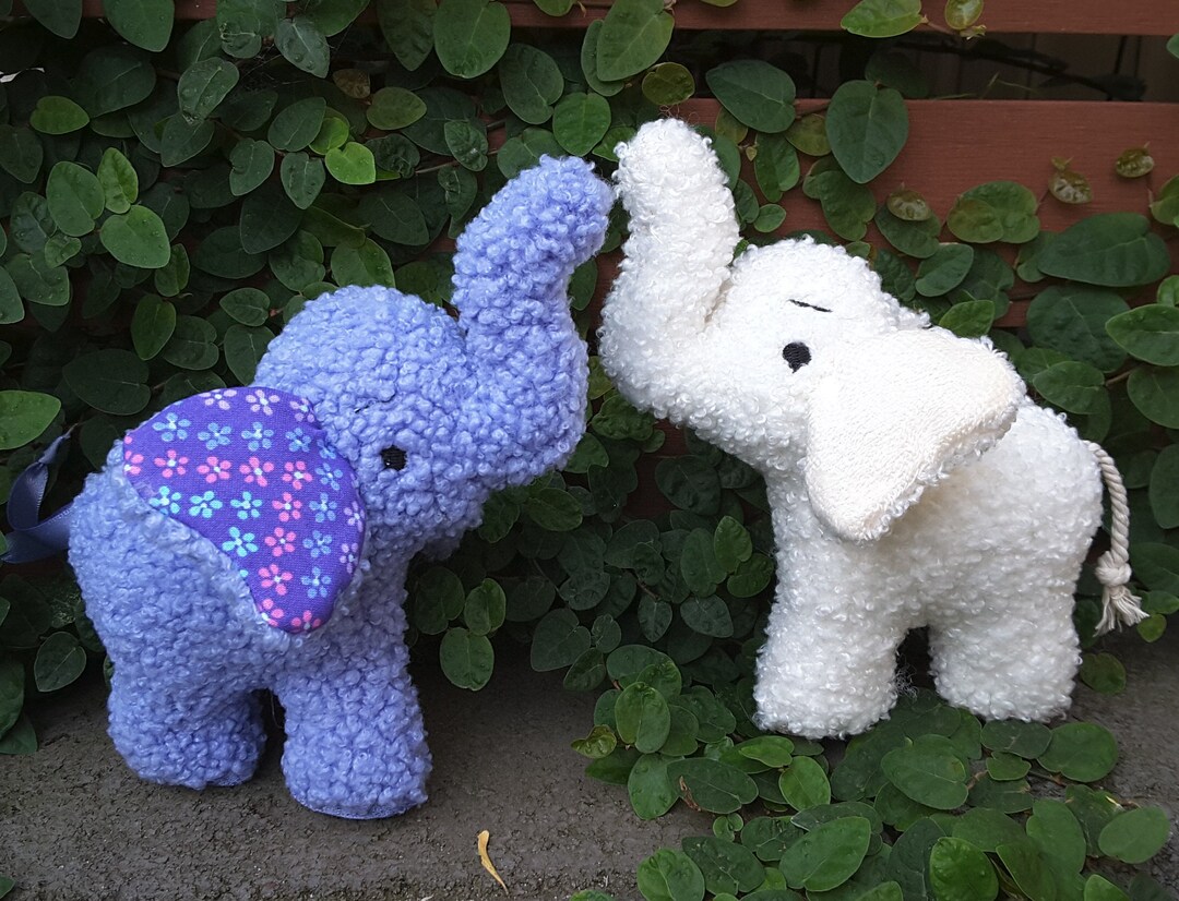 In the Hoop Machine Embroidery Elephant Soft Toy - Etsy