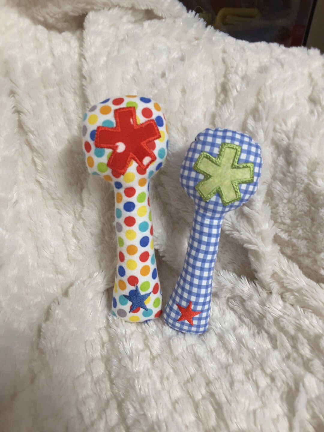 In the Hoop Machine Embroidery Baby Handheld Bright Rattle - Etsy