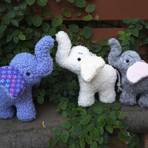 In the Hoop Machine Embroidery Elephant Soft Toy - Etsy