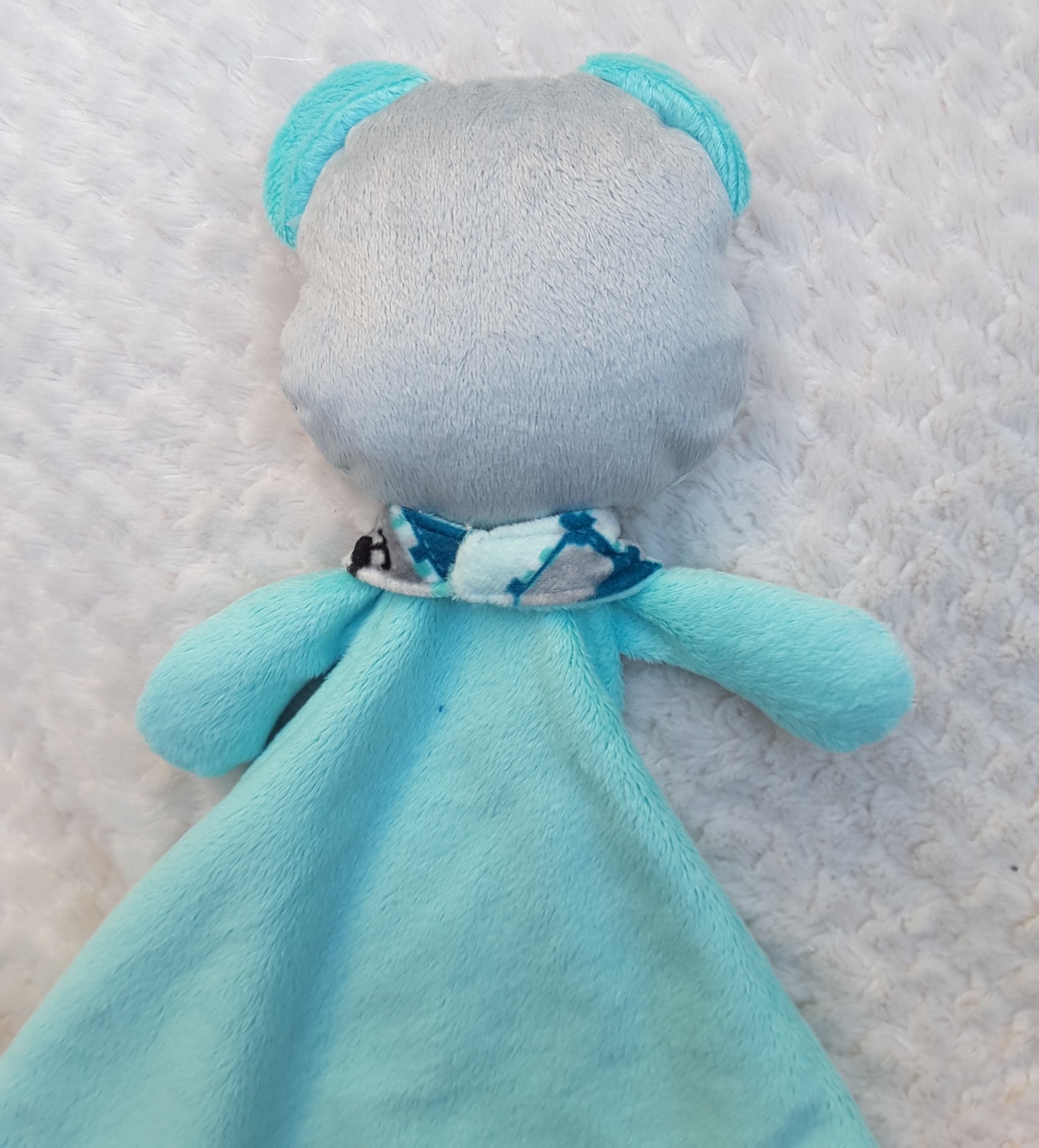 Cuddly Bear Lovey/comforter for Babies Made in the Hoop Machine ...