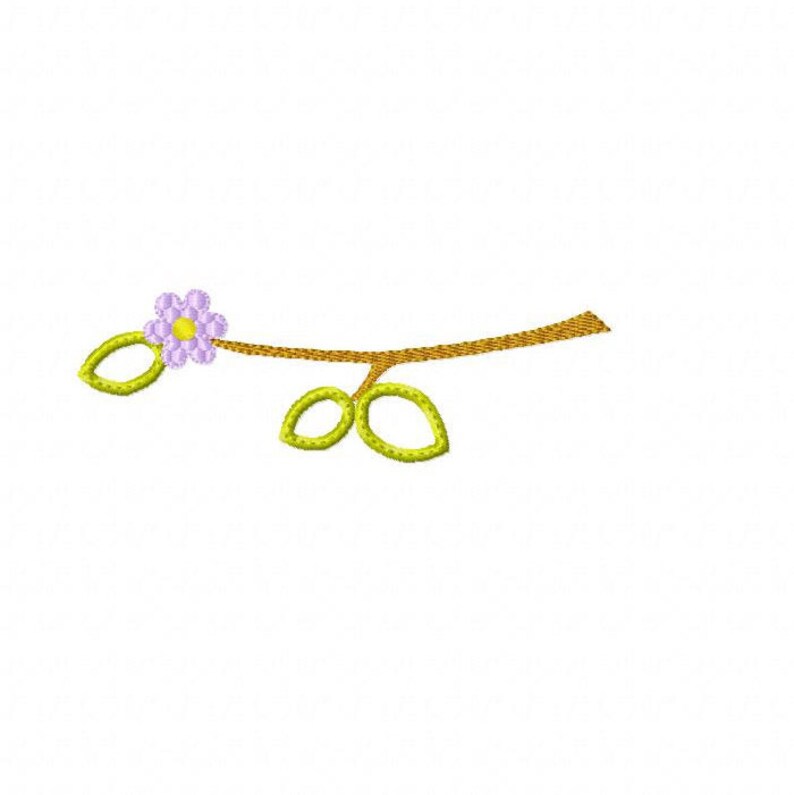 Baby Applique Machine Embroidery Design Branches - Etsy