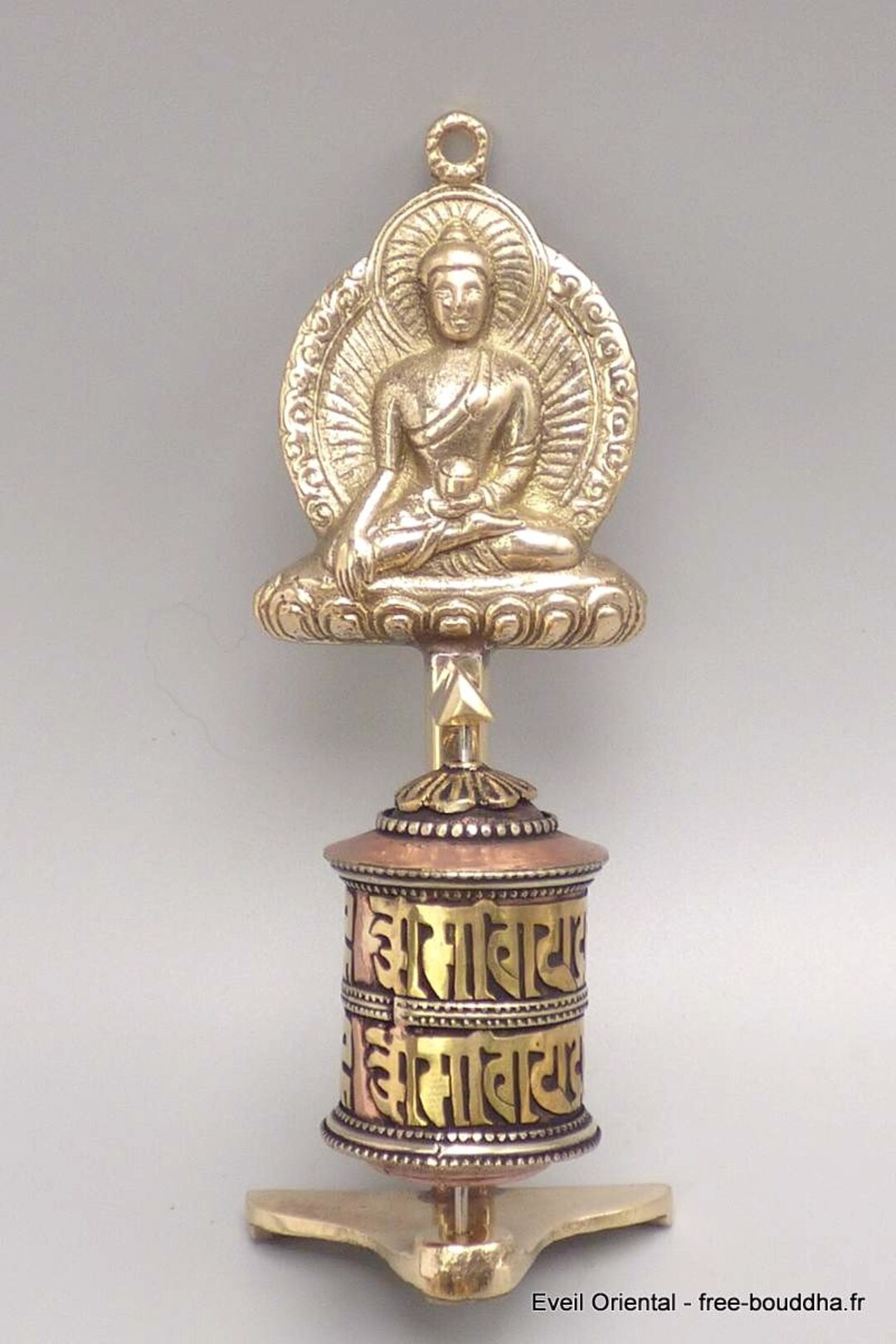 Buddhist Wall Mounted Prayer Mills Buddha in Brass, MAM1.2 - Etsy