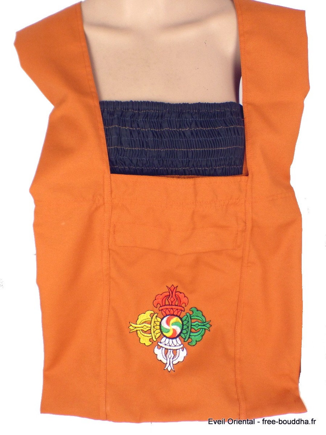 BUDDHIST MONK BAG Saffron Dordje, Tibetan Bag, Buddhist Satchel ...