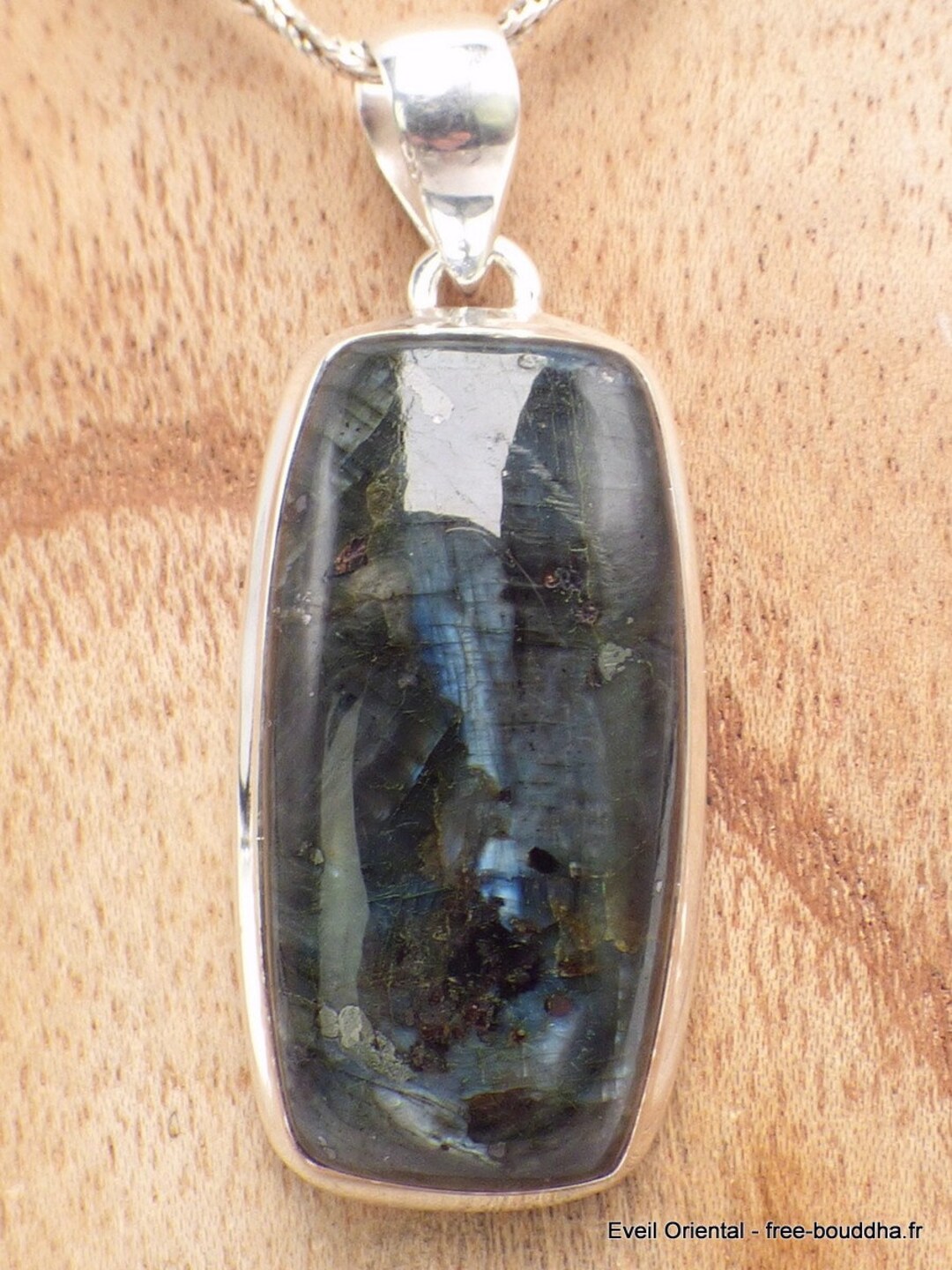LARVIKITE Black MOONSTONE Jewelry Oval Pendant 925 Silver, YM12.2 - Etsy
