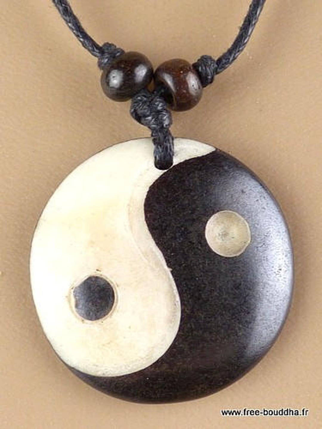 TIBETAN YING Yang PENDANT, Zen Buddhism Meditation Nepal Tibet Crafts ...