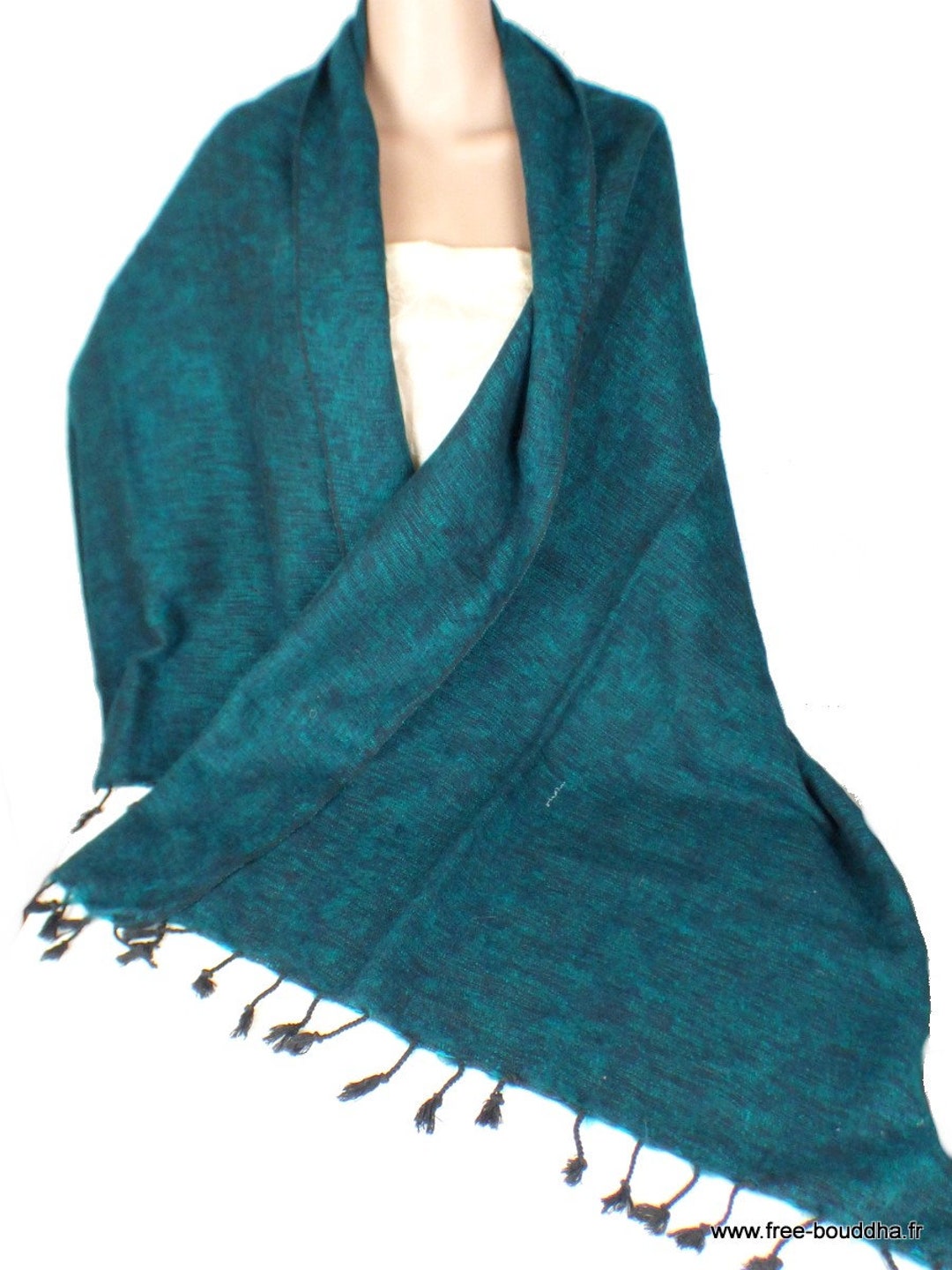 NEPALESE SHAWL YAK Bottle Green, Wool Pashmina, Nepalese Shawl, Stole ...