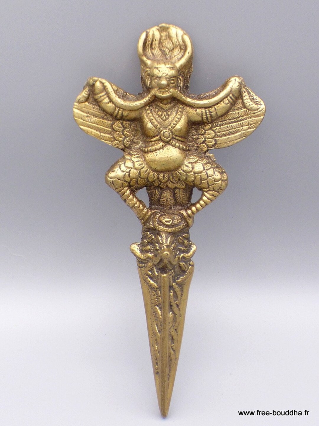 Phurba Tibetan Buddhist Dagger Brass Sword PHUR1 - Etsy