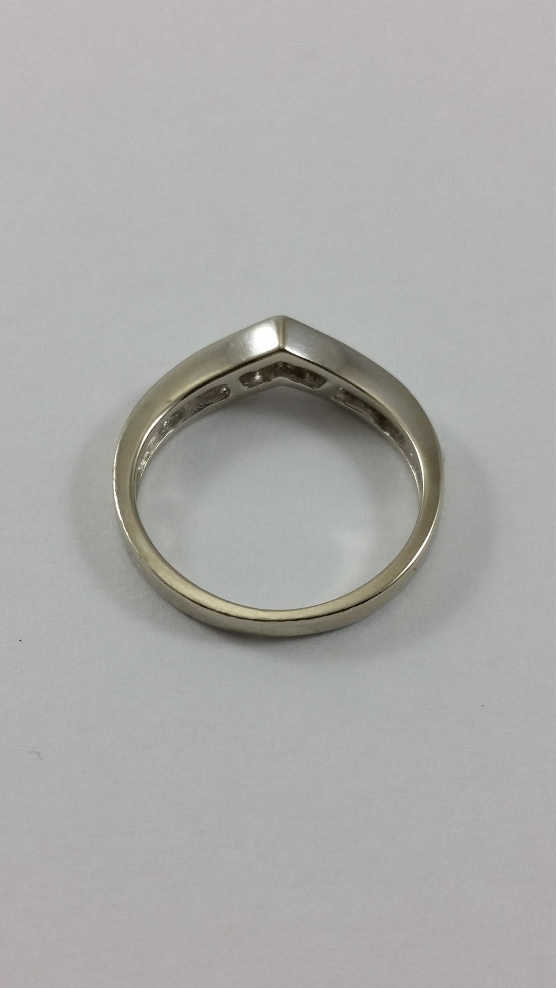 Beautiful 14K Karat 585 Stamp Solid White Gold Designer Ladies | Etsy