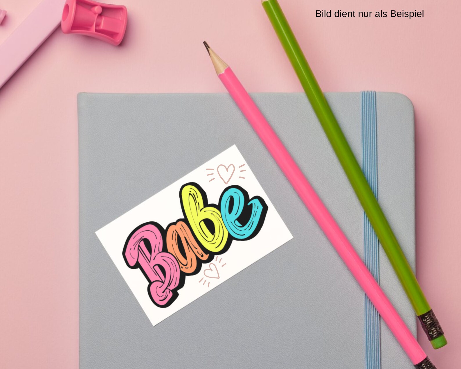Babe Lettering Doodle Clipart PNG 300dpi Digital Download Sublimation ...