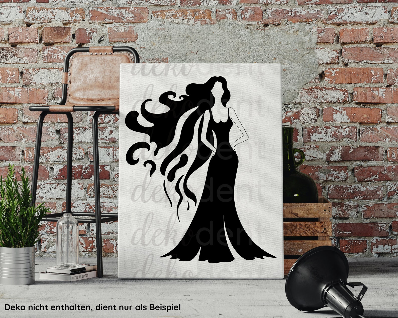 Silhouette Woman Vintage 70s PNG, SVG Digital Download Sublimation - Etsy