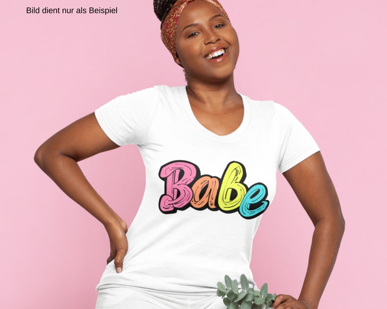 Babe Lettering Doodle Clipart PNG 300dpi Digital Download Sublimation ...