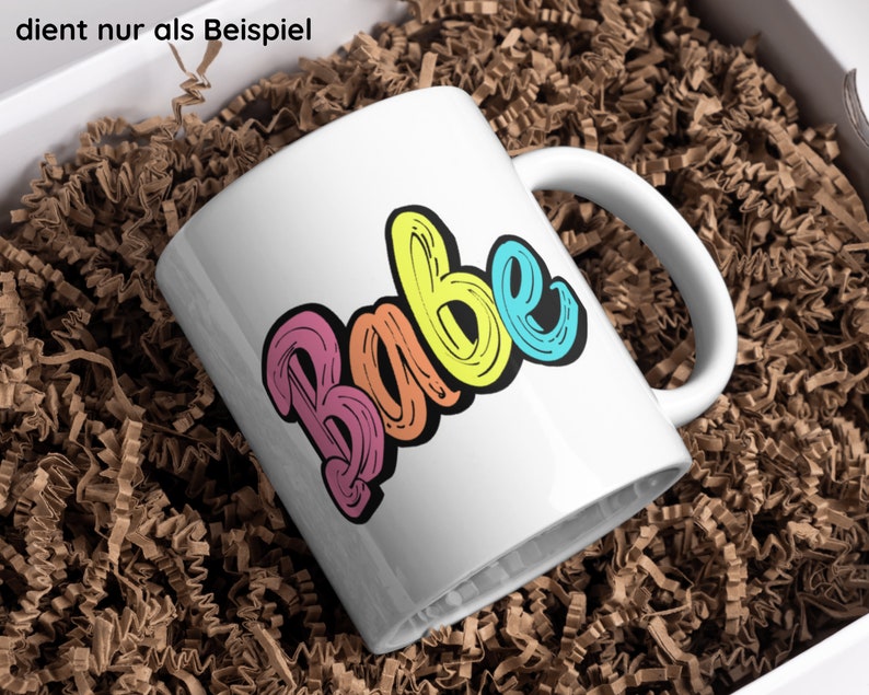 Babe Lettering Doodle Clipart PNG 300dpi Digital Download Sublimation ...