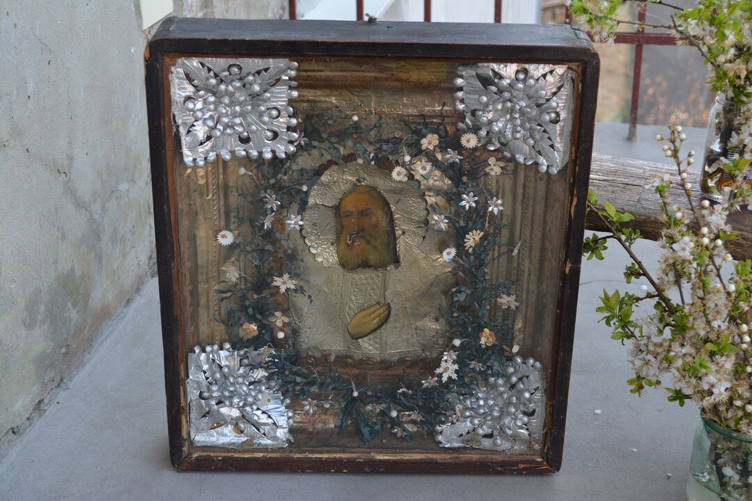 Antique Russian Icon - Byzantine Icon - Orthodox Russian Catholic ...