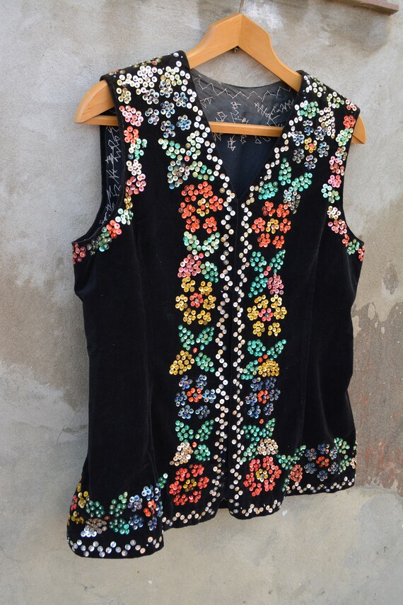 Antique Ukrainian vest Traditional Ukrainian costume… - Gem