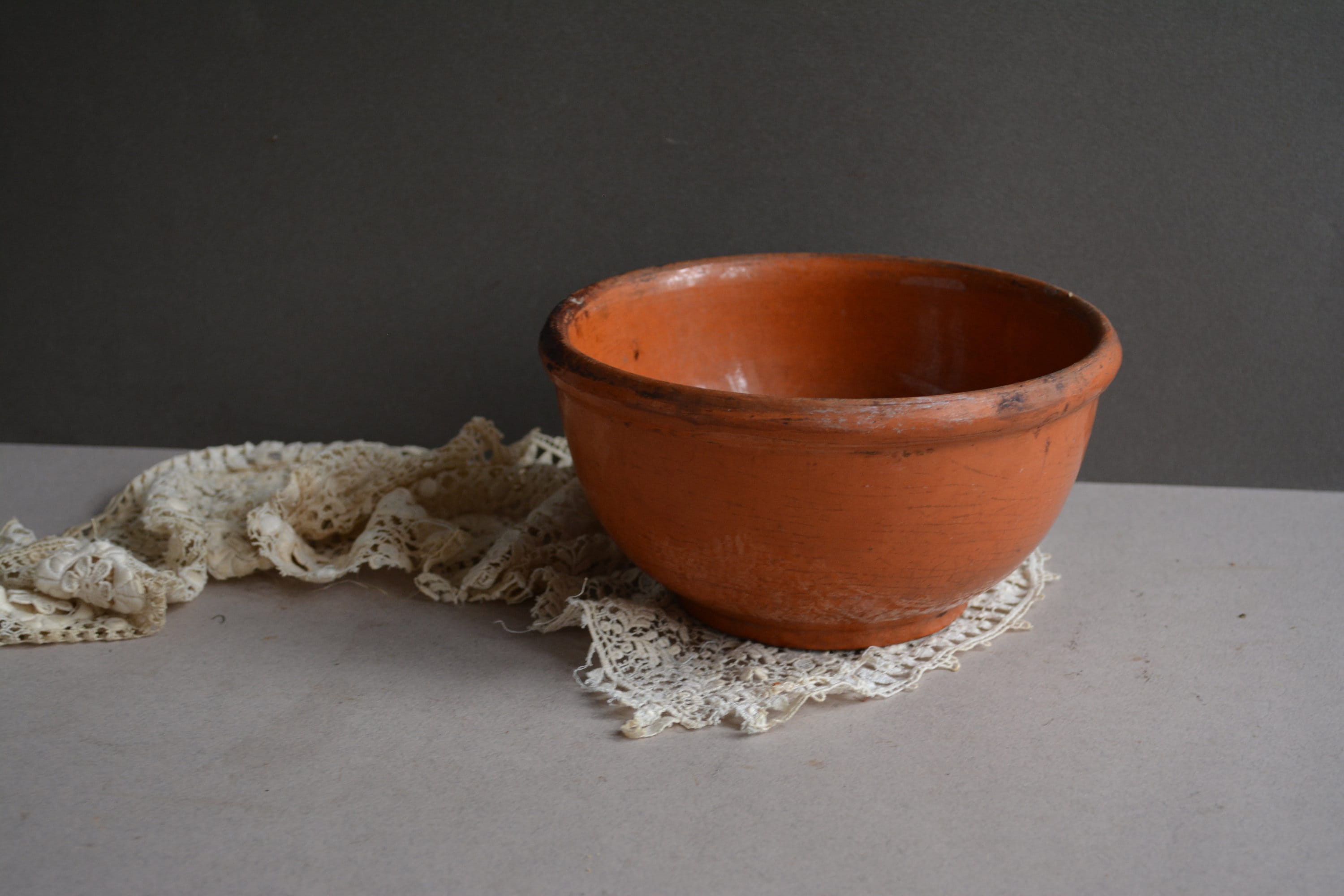 Very old antique ancient clay plate Rustic bowl Antique | Etsy