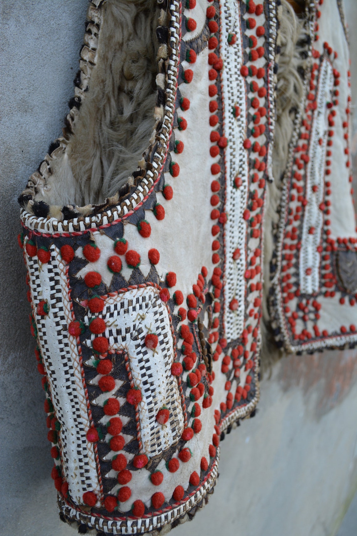 Antique Ukrainian Vest Traditional Ukrainian Sleeveless | Etsy