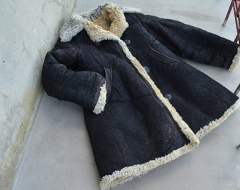 Ukrainian Sheepskin Coat - Etsy