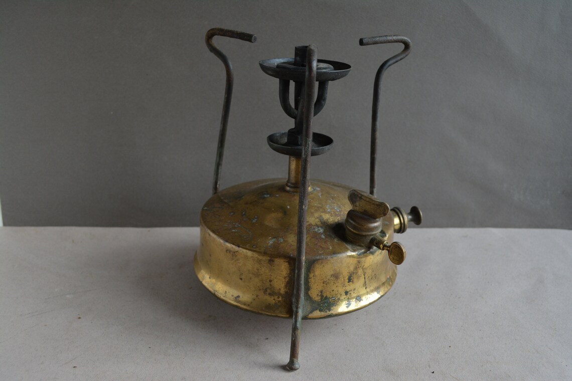 Vintage Soviet primus Camping stove Outdoor outdoor brass | Etsy