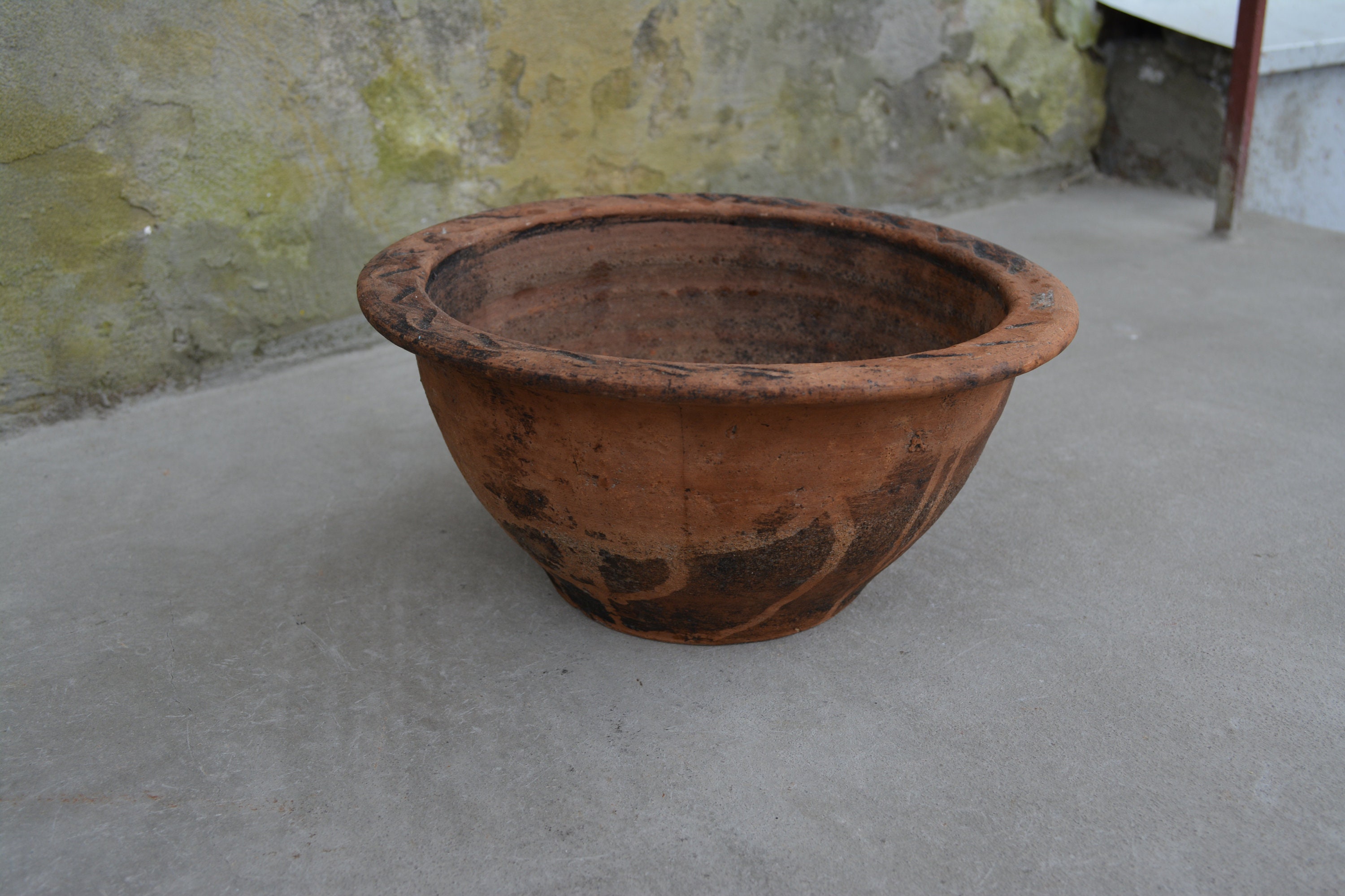 Very old antique ancient clay vessel Rustic bowl Antique | Etsy