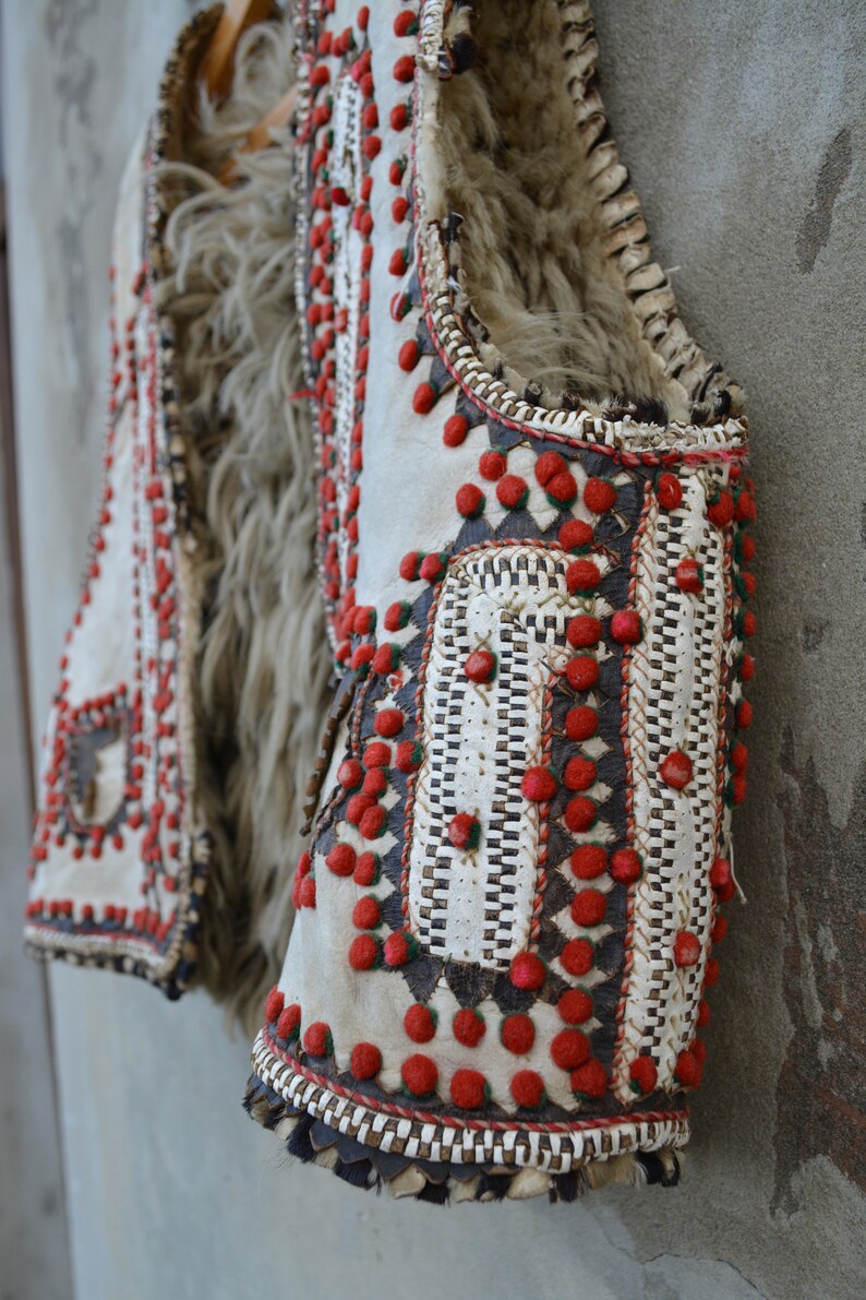 Antique Ukrainian Vest Traditional Ukrainian Sleeveless - Etsy