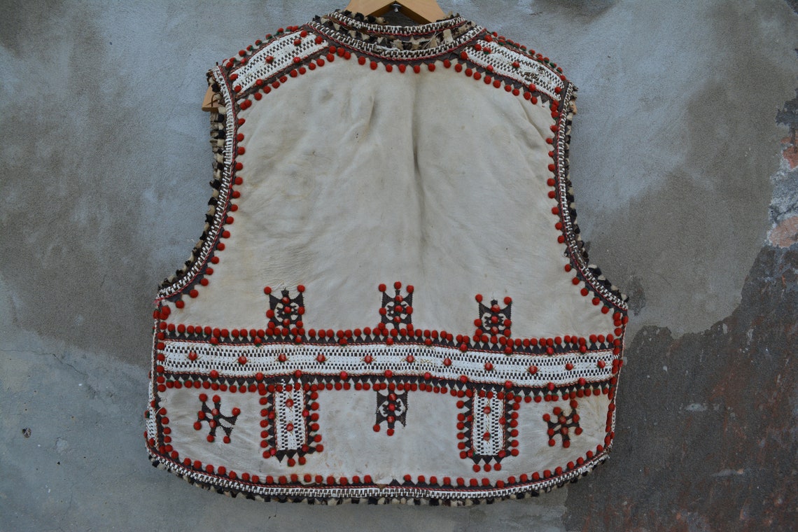 Antique Ukrainian Vest Traditional Ukrainian Sleeveless - Etsy