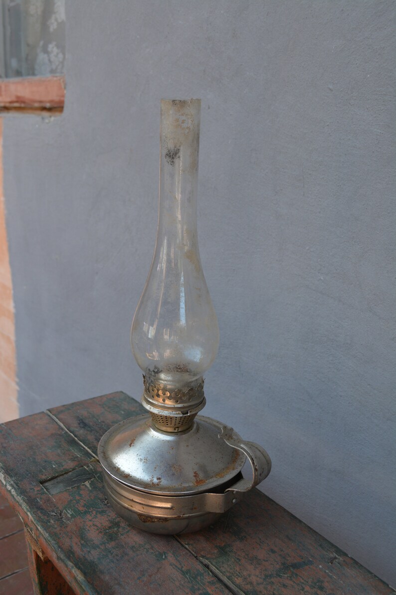 Antique Petrol Oil Lamp Rustic Oil Lamp Kerosene Lantern - Etsy