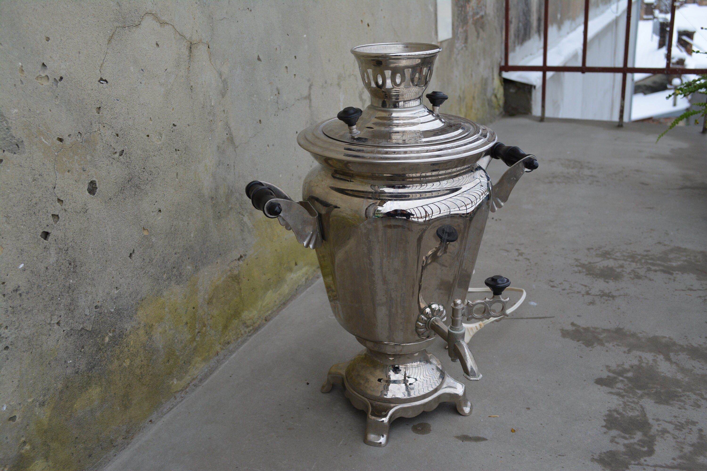 Samovar Russian Large Tea Pot Vintage Soviet Hot Water | Etsy