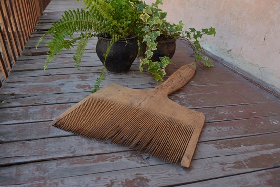 Antique Wool Comb 1930ies Wool Carder Primitives Rustic - Etsy