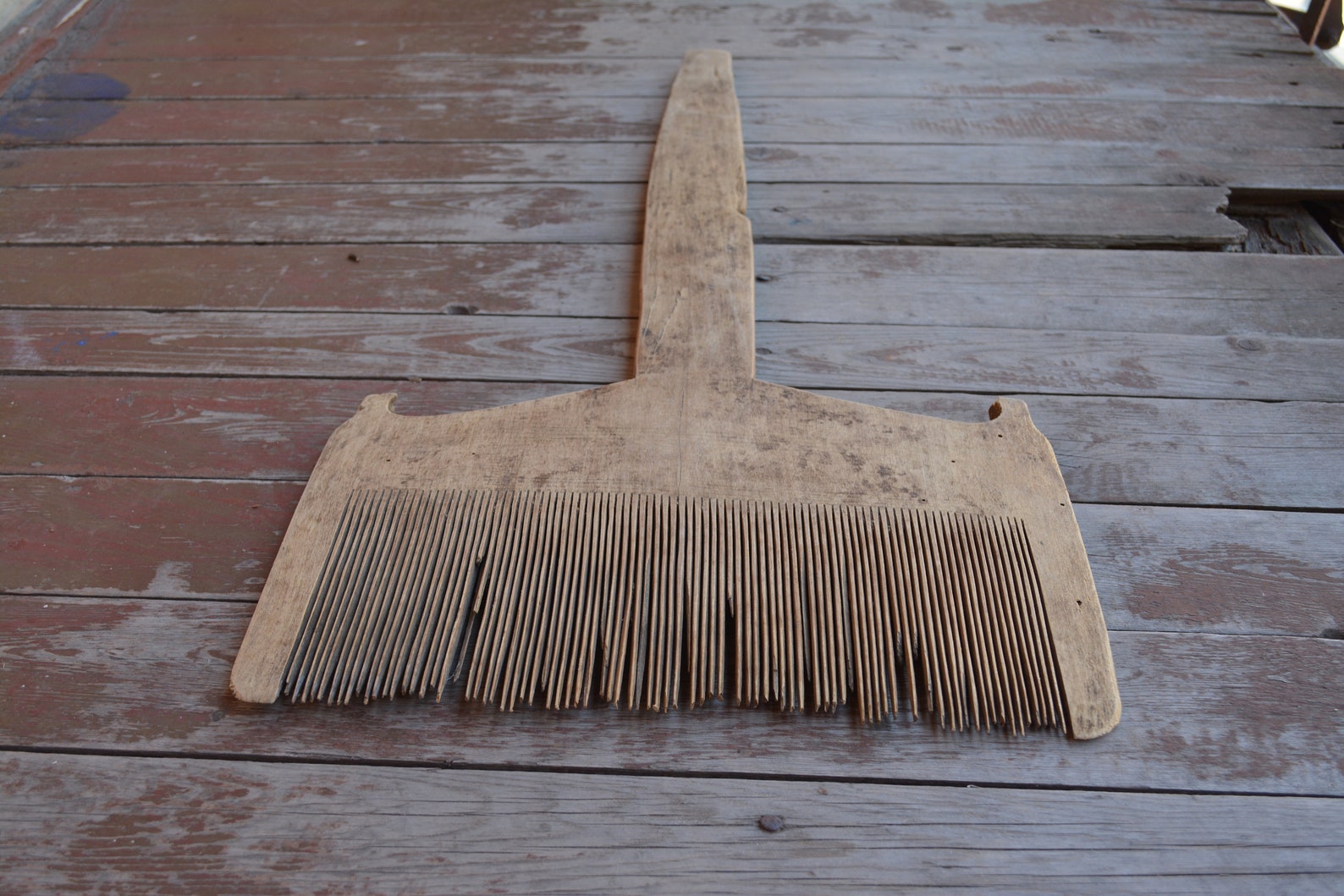 Antique Wool Comb 1930ies Wool Carder Primitives Rustic - Etsy