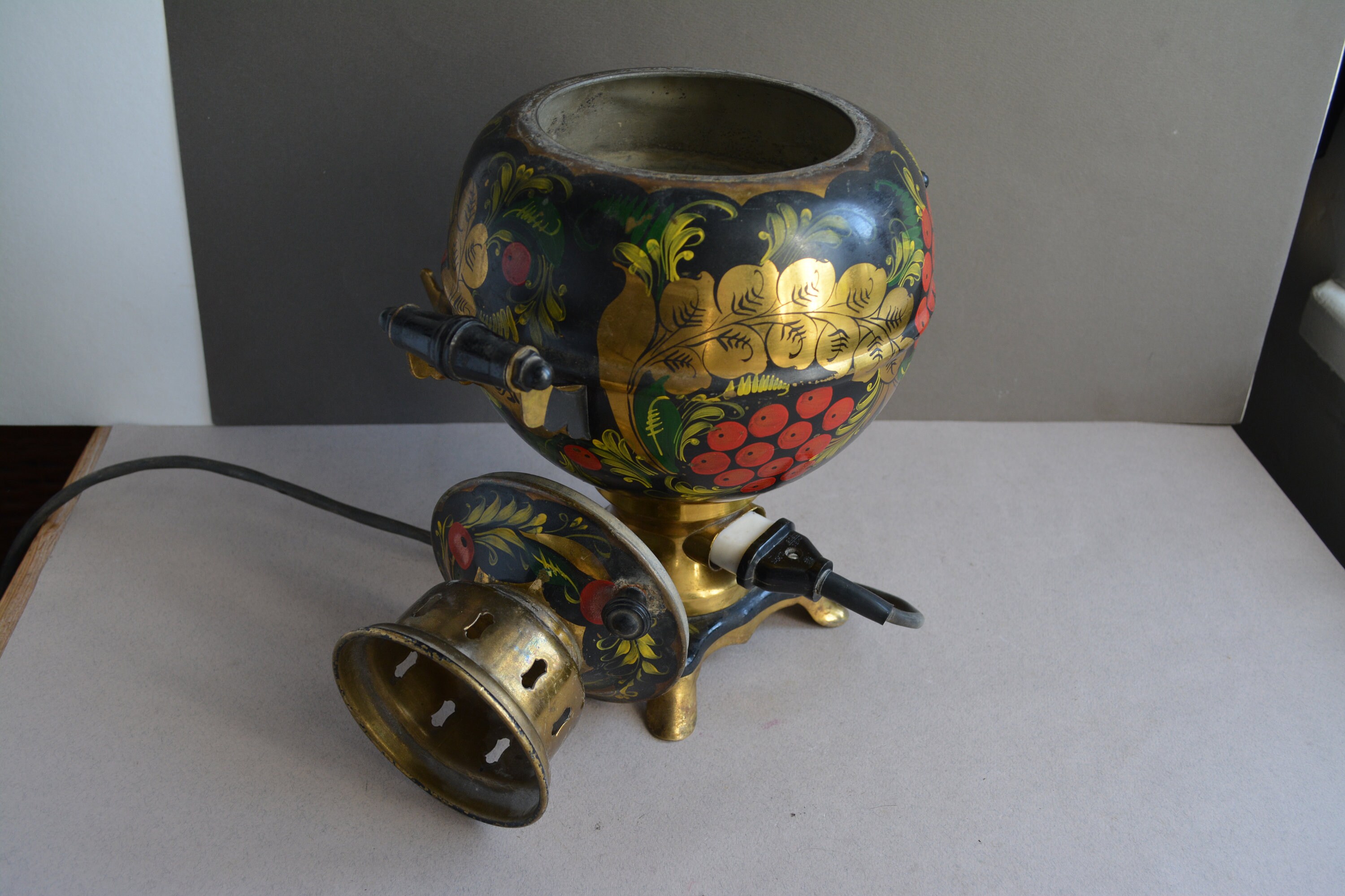 Samovar Russian Large Tea Pot Vintage Soviet Hot Water | Etsy